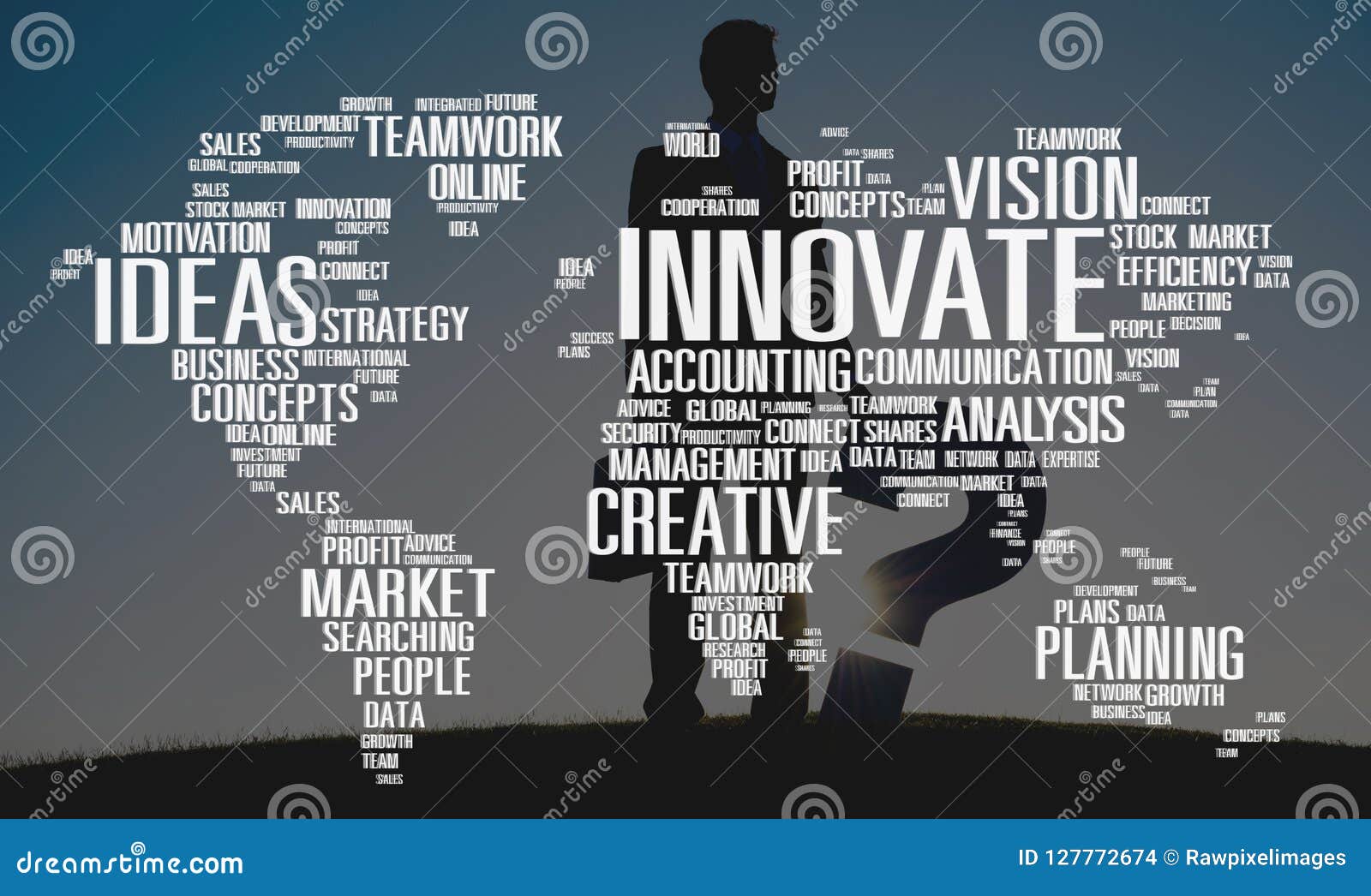 Innovate Inspiration Creativity Ideas Progress Concept Stock Photo ...