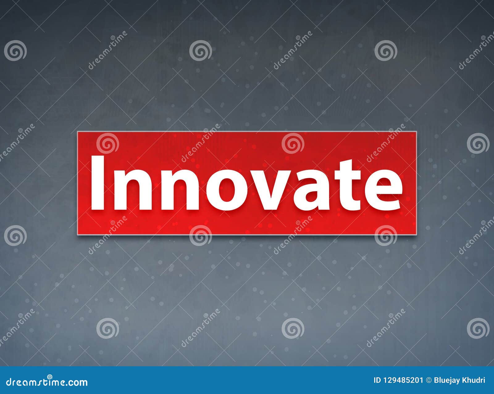 Innovate Red Banner Abstract Background Stock Illustration ...