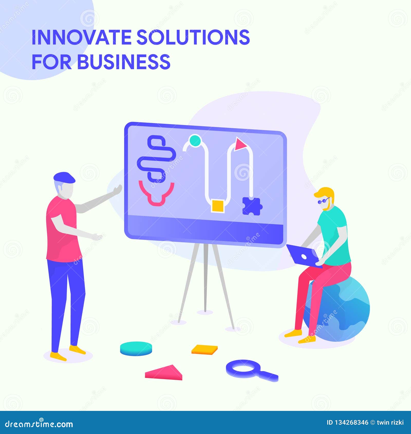 Innovate Development Ideas Progress Development Concept Stock Image ...