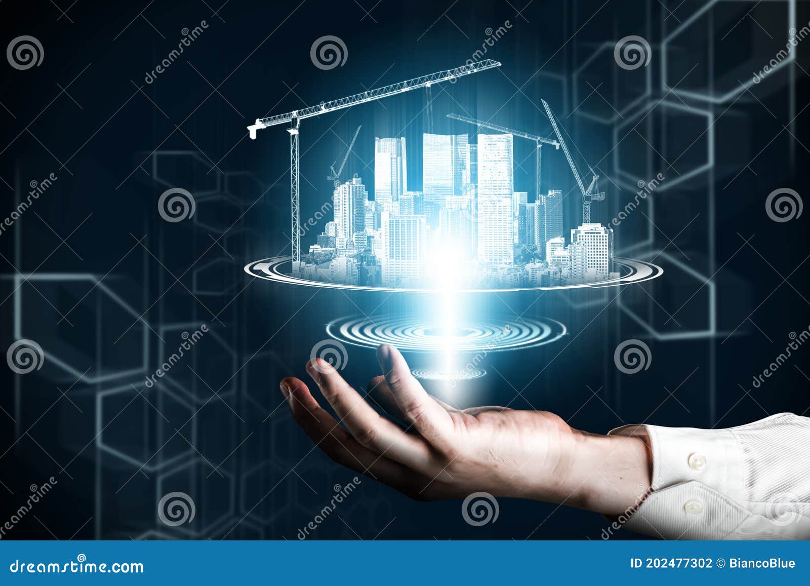 Innovated Building Architecture and Engineering. Stock Photo - Image of ...