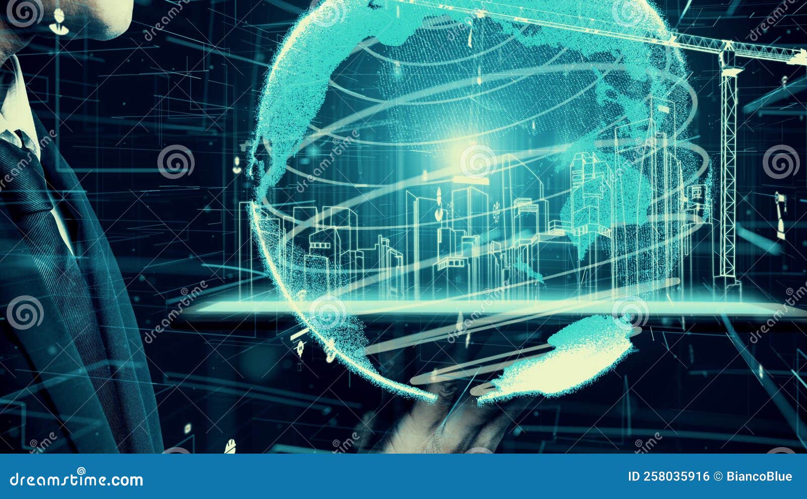 Innovated Building Architecture and Inventive Engineering Stock Photo ...