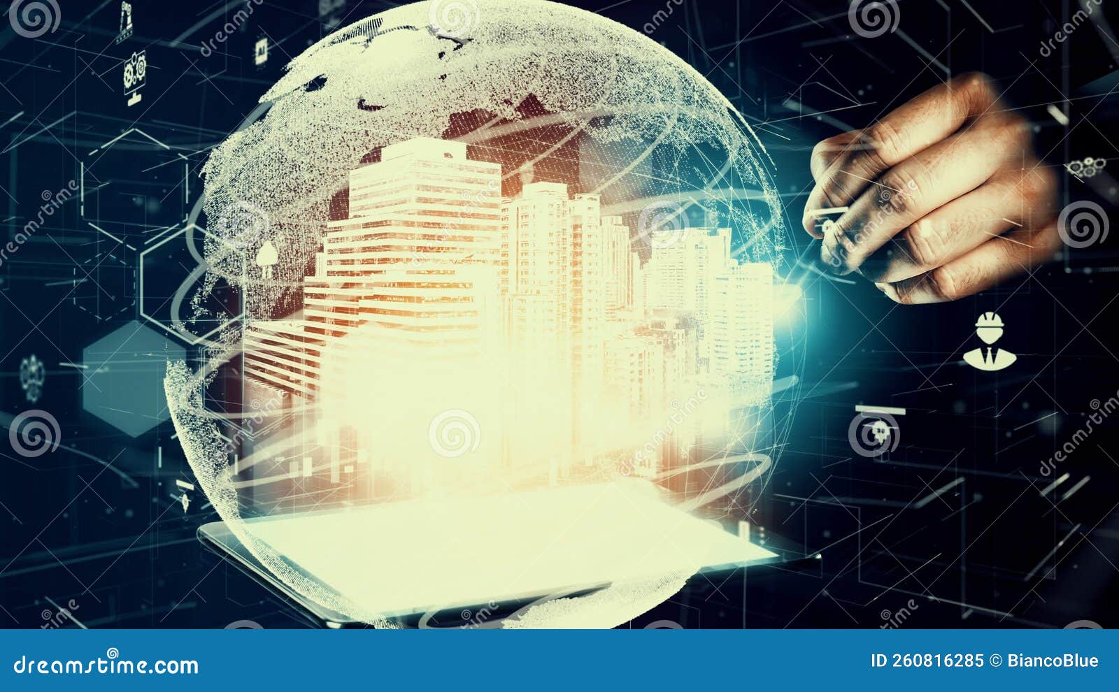 Innovated Building Architecture and Inventive Engineering Stock Video ...