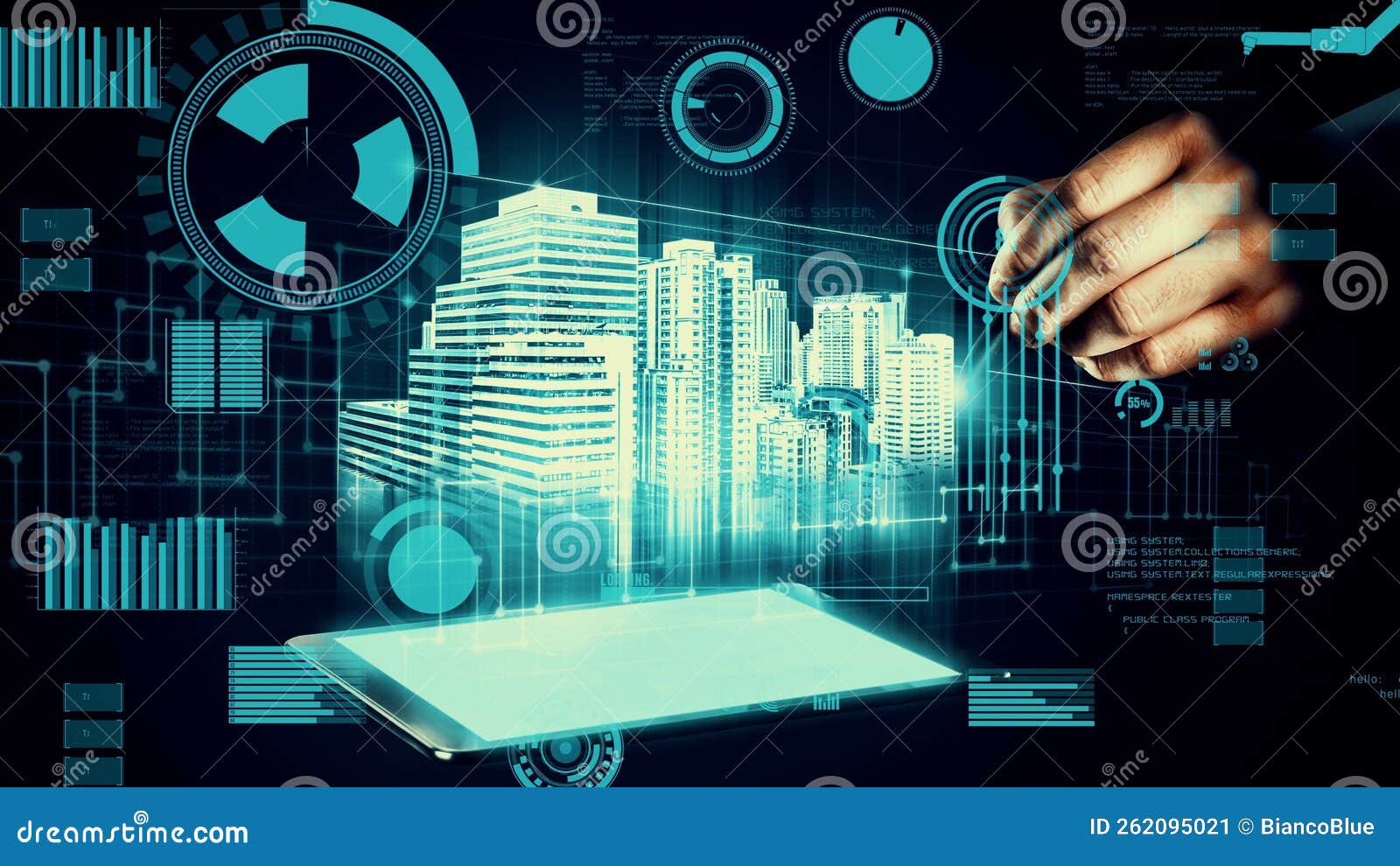 Innovated Building Architecture and Inventive Engineering Stock Image ...