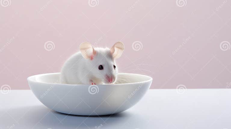 Innovating Techniques: White Rat in Bowl with Vray Tracing and Rtx on ...