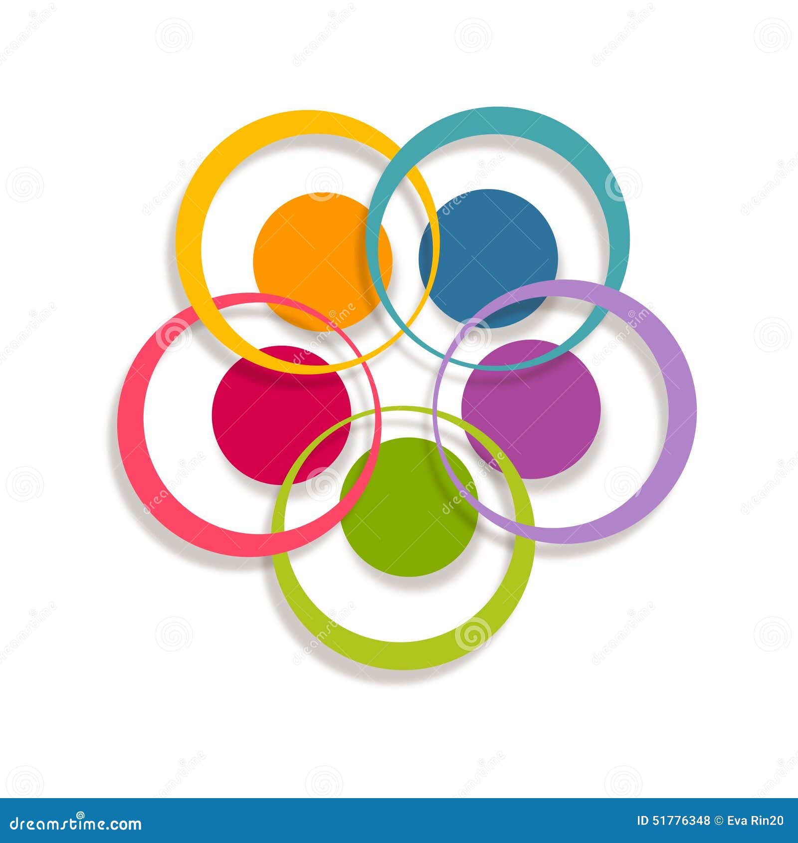 Innovation. Abstract Logo stock illustration. Illustration of shadow ...