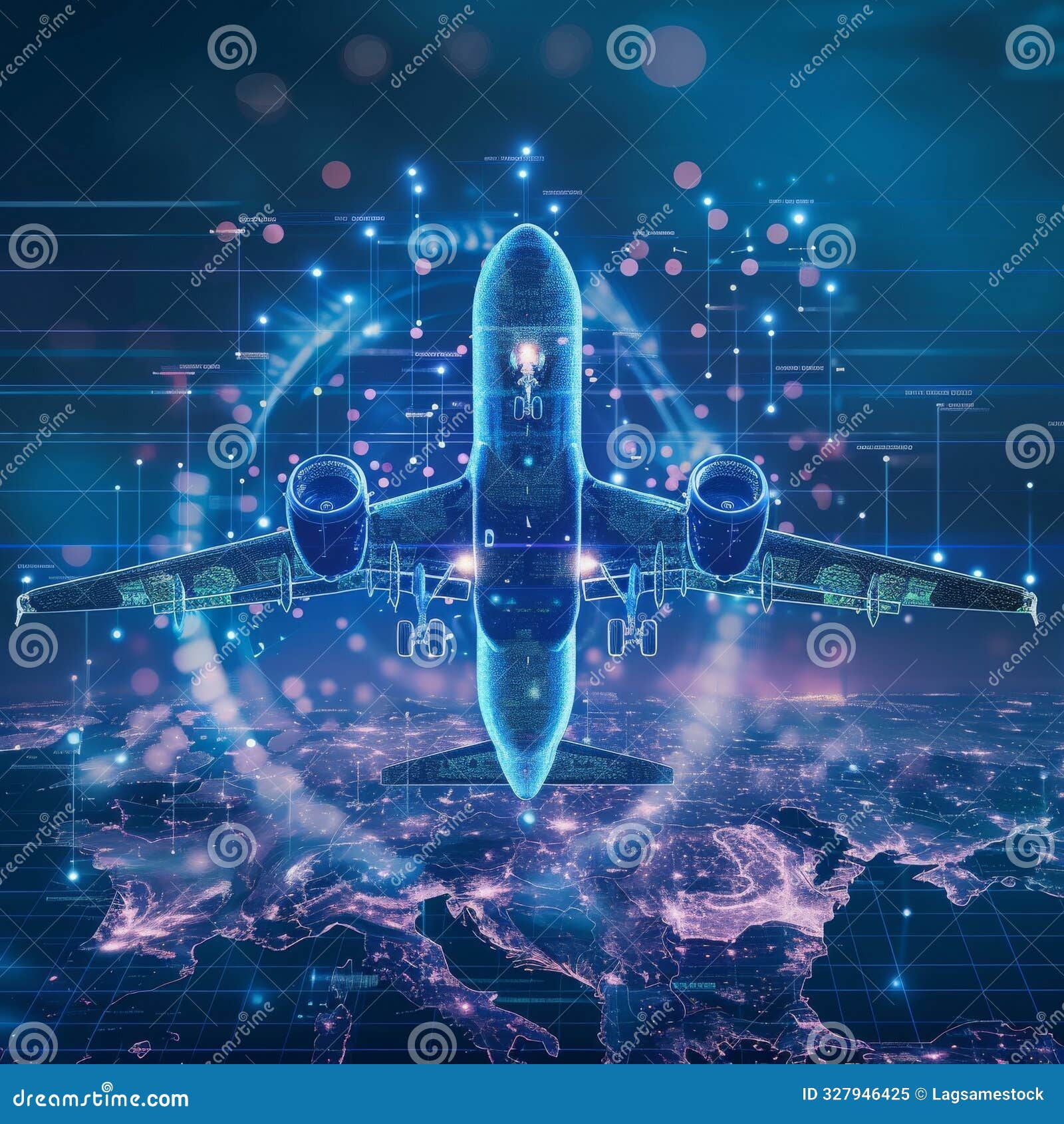 Innovation in Aviation Technology with Edge Computing Stock ...