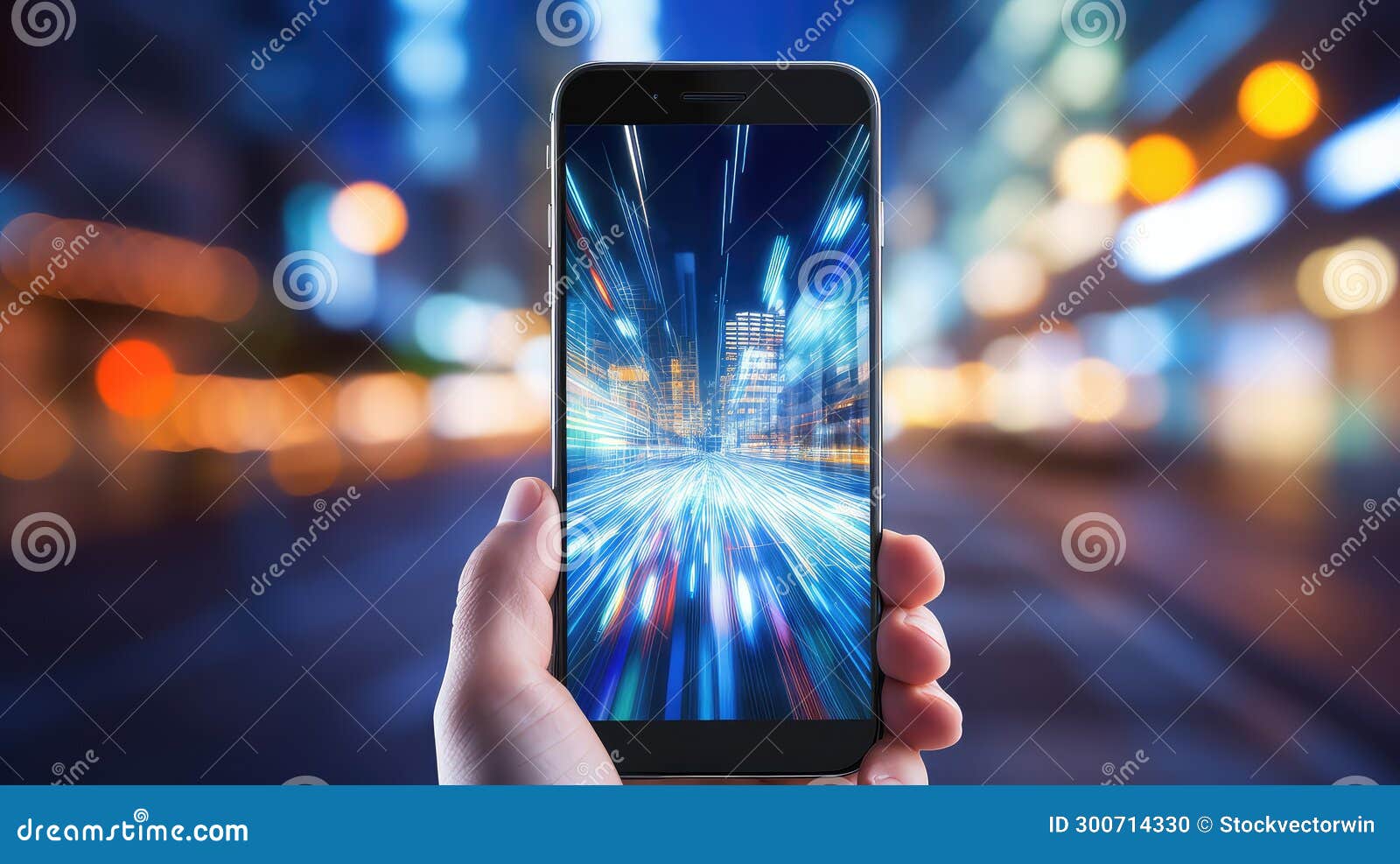 Innovation Blur Technology Business Stock Illustration - Illustration ...