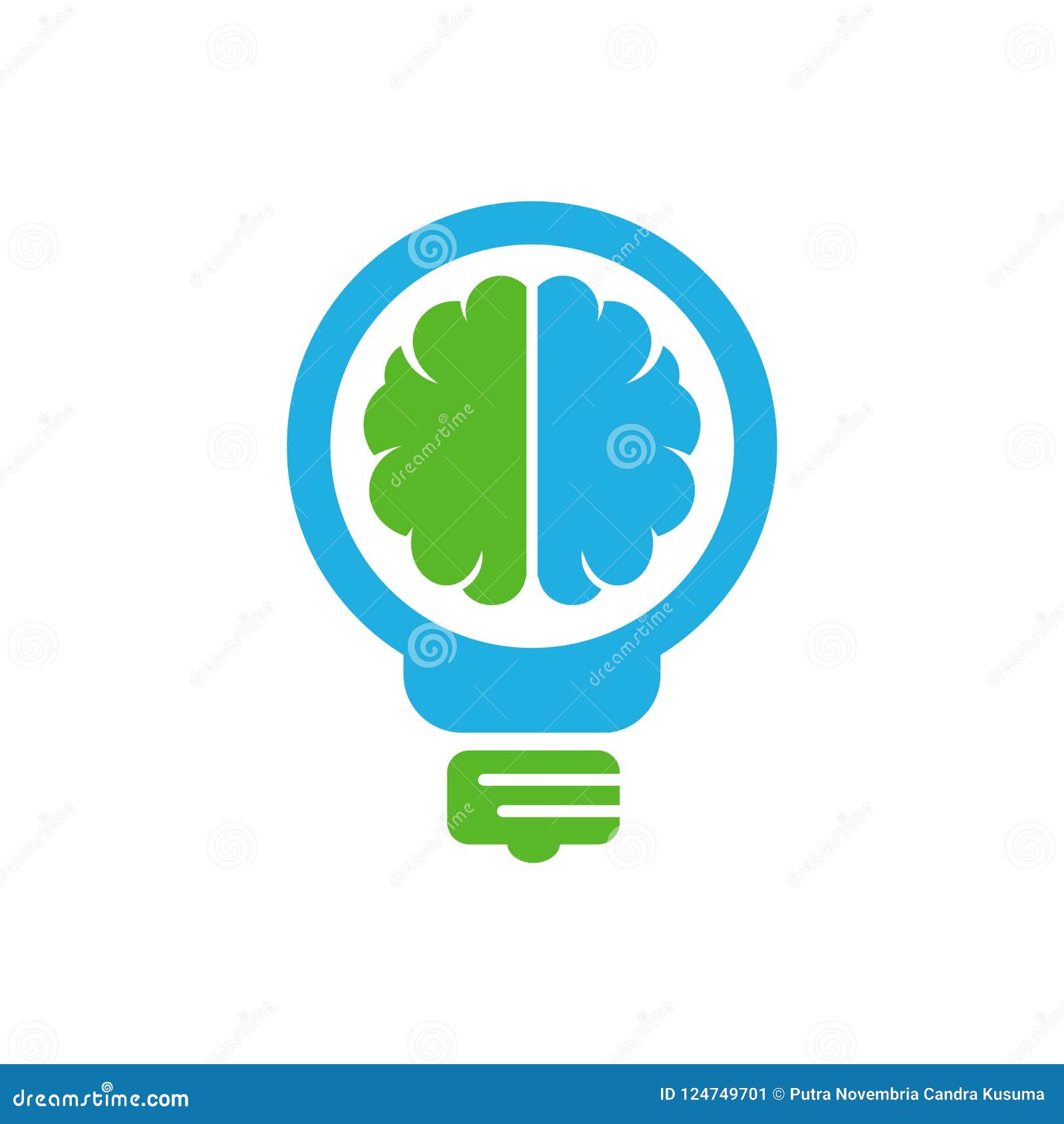 Innovation Brain Logo Icon Design Stock Vector - Illustration of ...