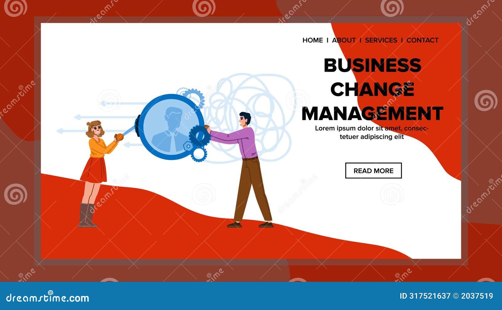 Innovation Business Change Management Vector Stock Vector ...