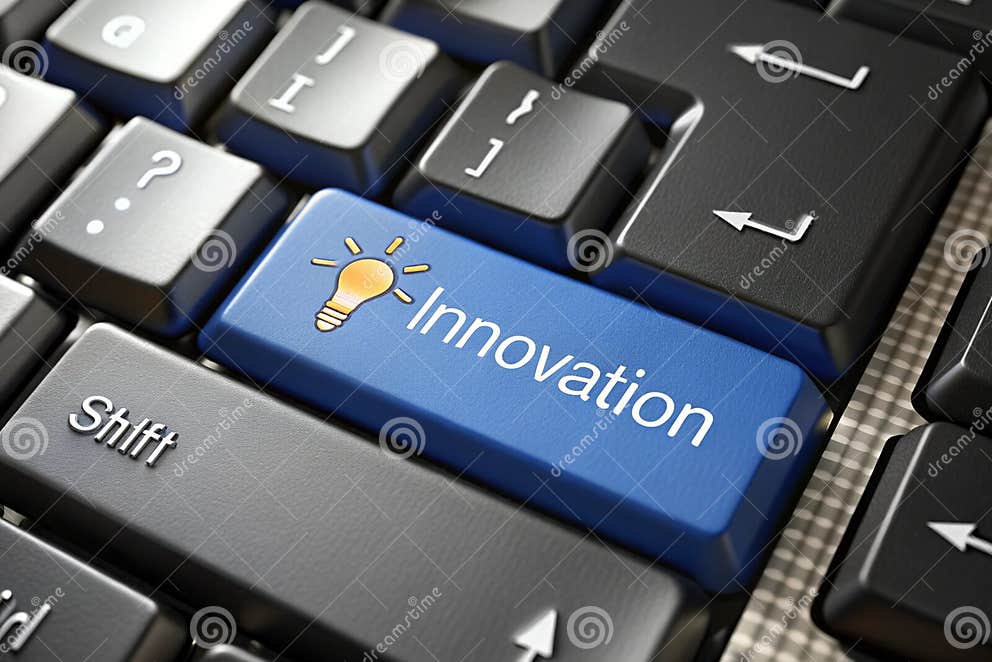 Innovation in Business: Computer, Keyboard, and Technology Stock ...