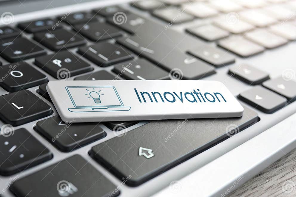 Innovation in Business: Computer, Keyboard, and Technology Stock ...