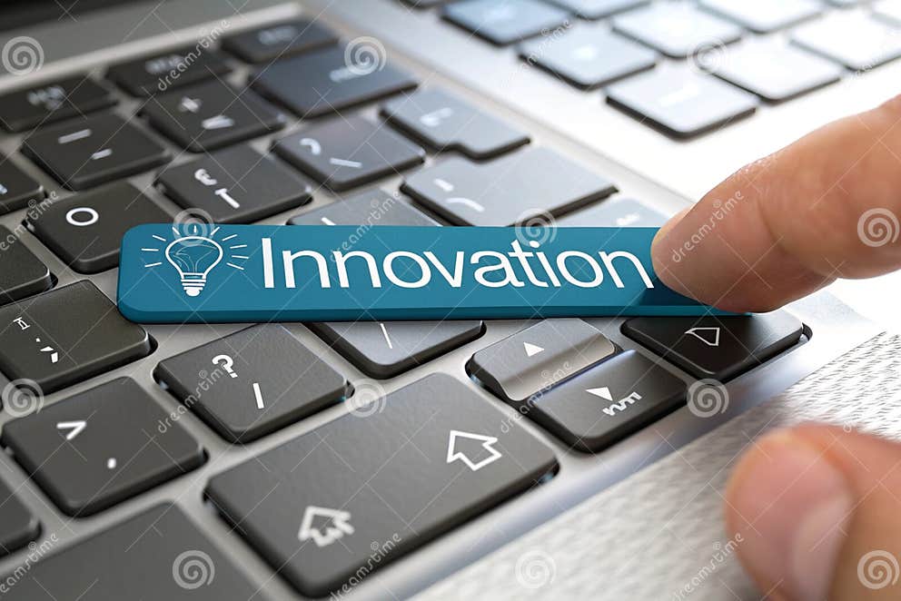 Innovation in Business: Computer, Keyboard, and Technology Stock ...