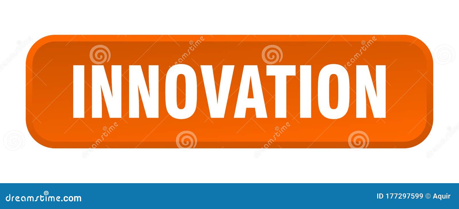 Innovation Button. Innovation Square 3d Push Button Stock Vector ...