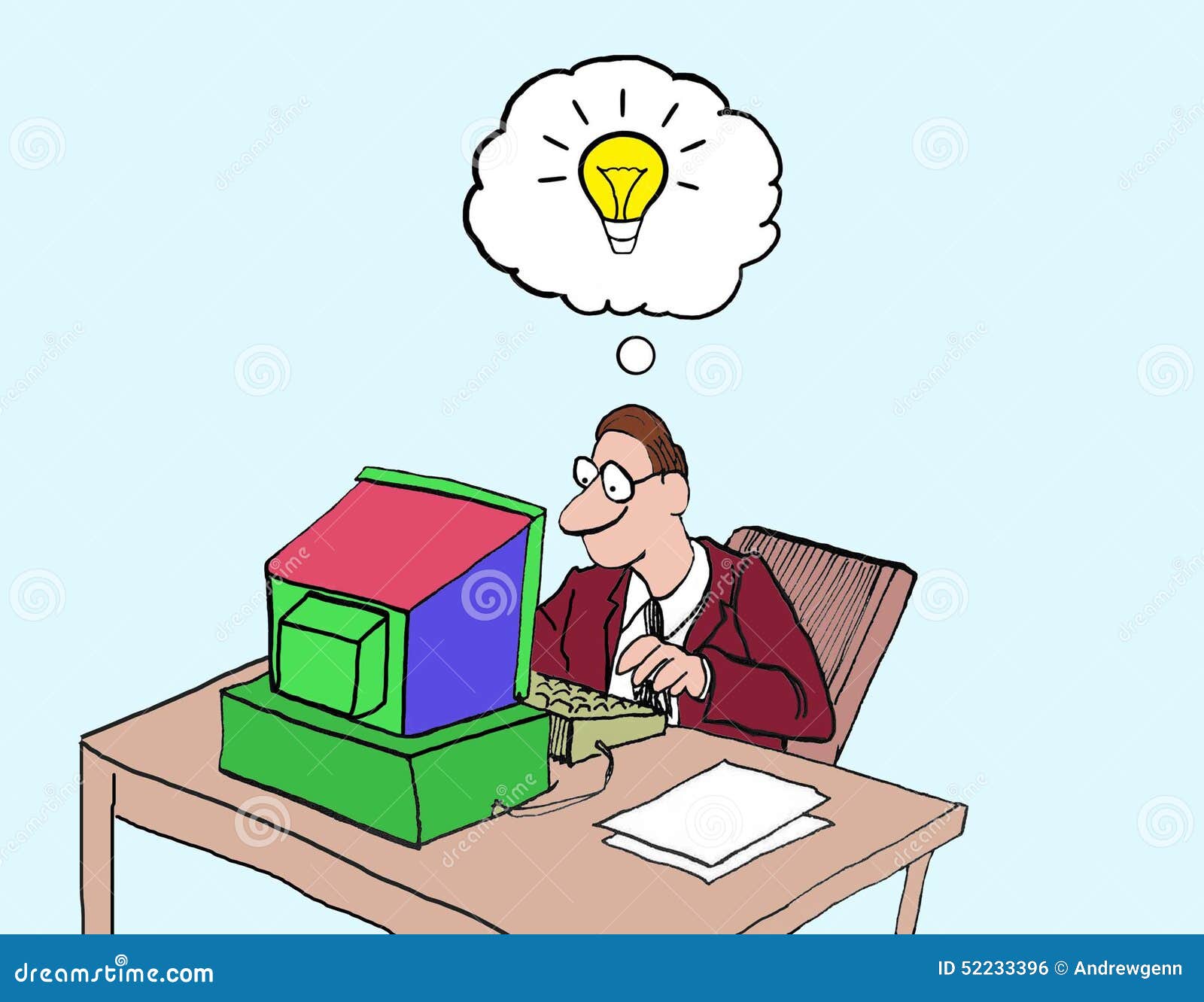 Innovation stock illustration. Illustration of colorful - 52233396