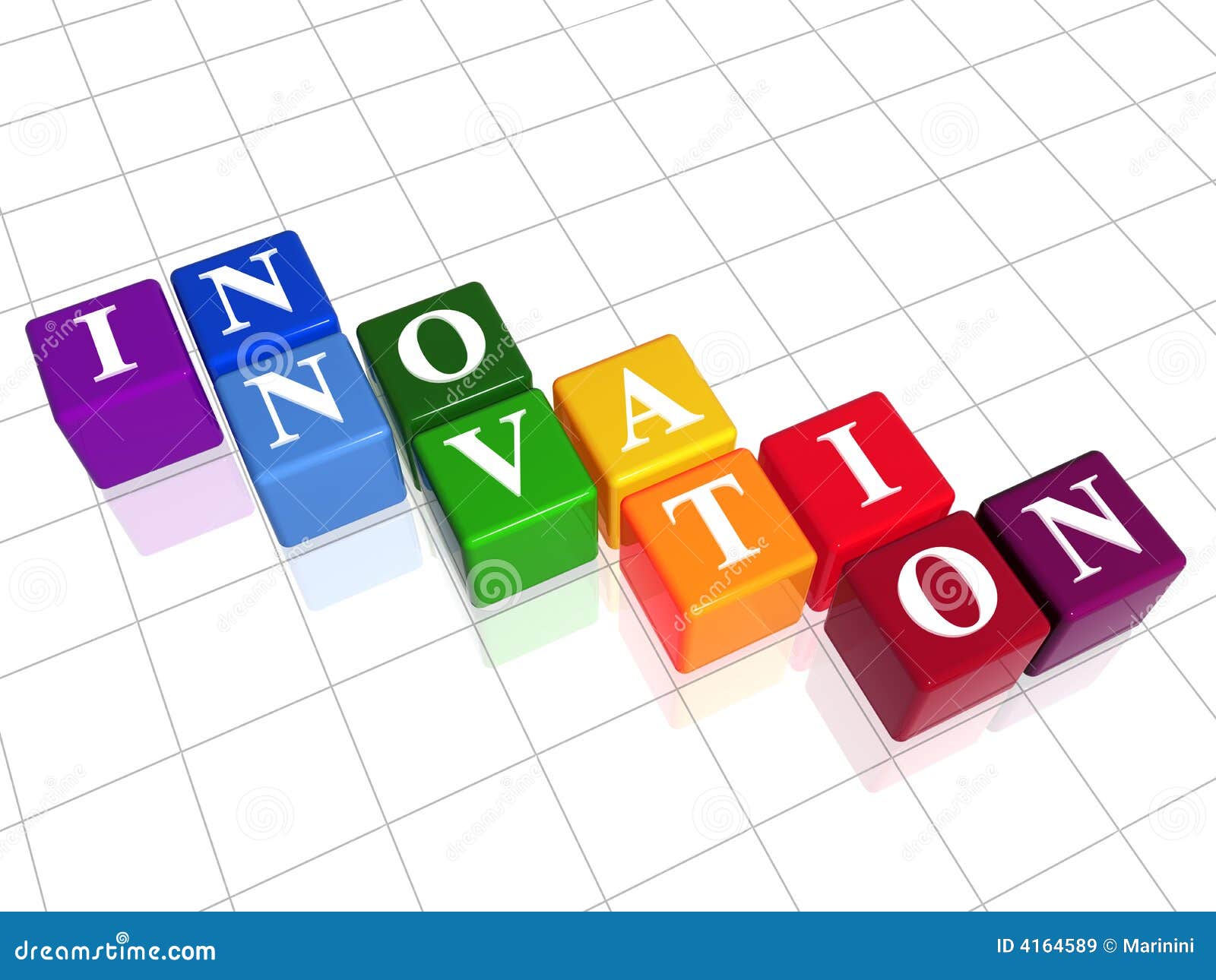 Innovation in colour stock illustration. Illustration of colour - 4164589
