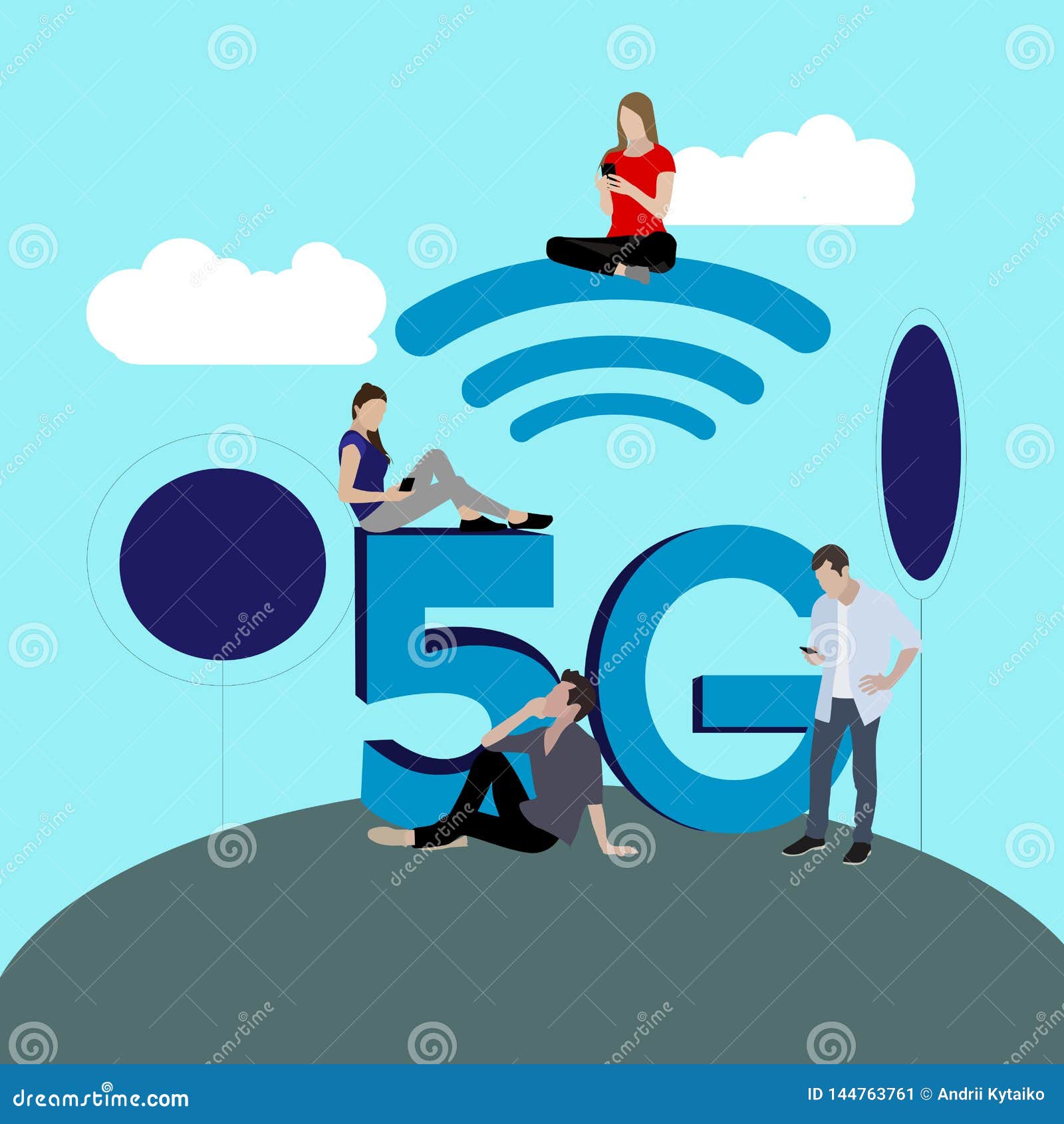 Innovation Connection Fifth Generation Wireless Editorial Photo ...