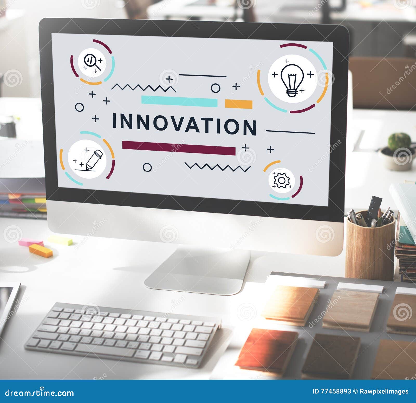 Innovation Creative Vision Ideas Graphic Concept Stock Image - Image of ...