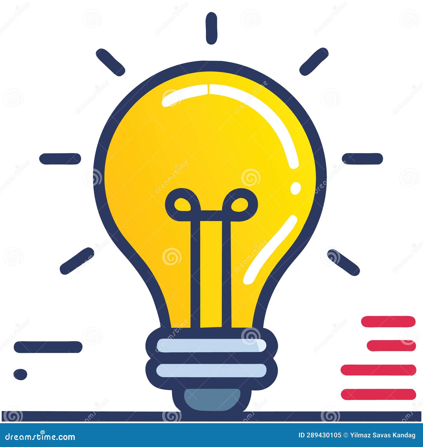 Innovation and Creativity. stock illustration. Illustration of concept ...