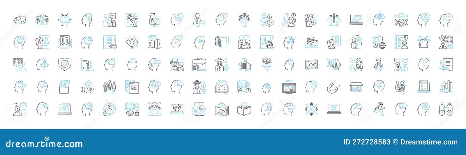 Innovation Ecosystems Vector Line Icons Set. Ecosystem, Innovation ...