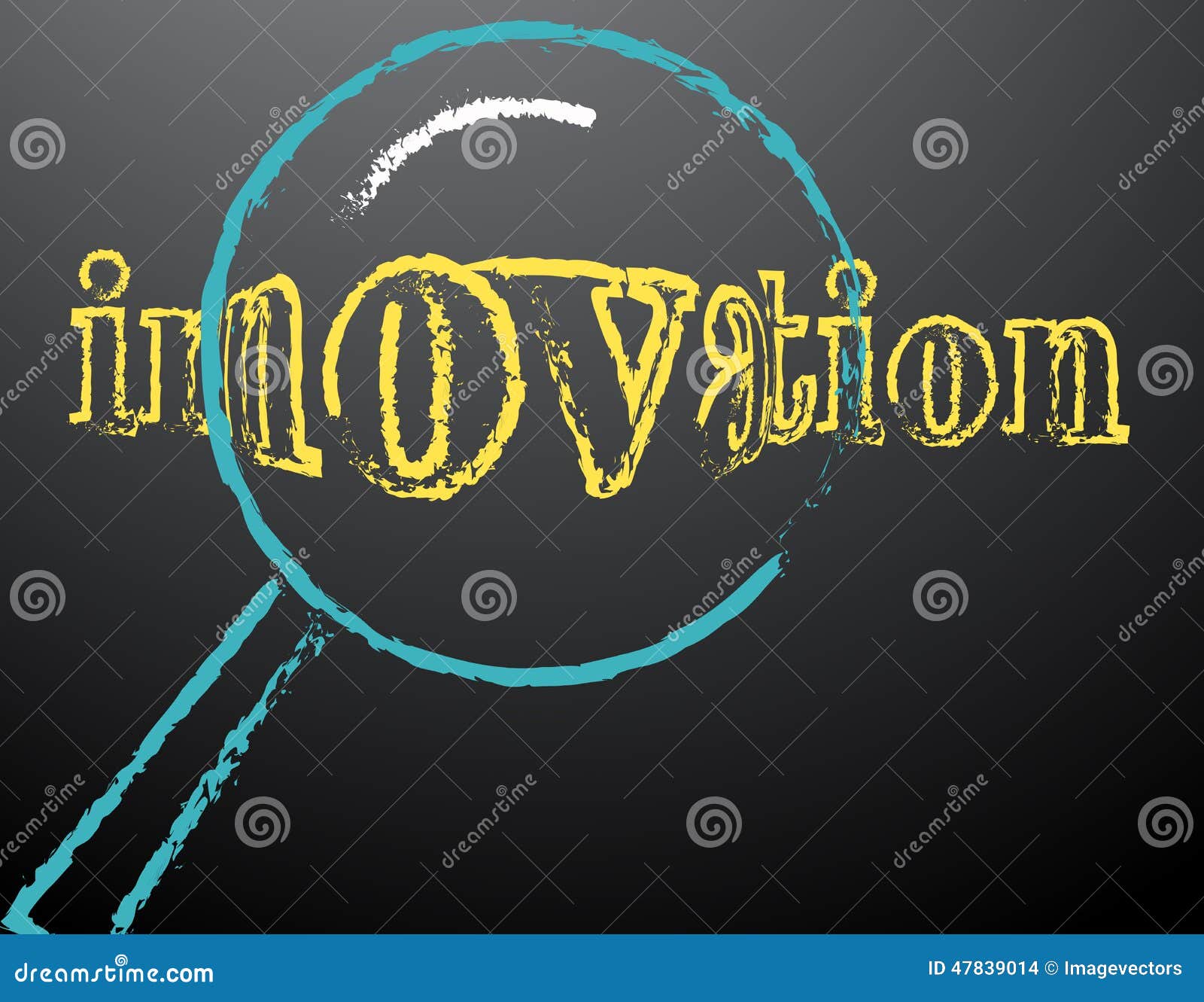 Innovation focus stock vector. Illustration of text, sign - 47839014