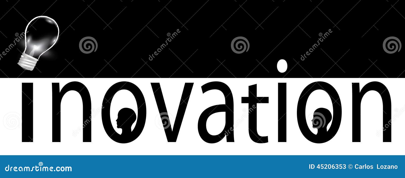 Innovation in German stock illustration. Illustration of written - 45206353