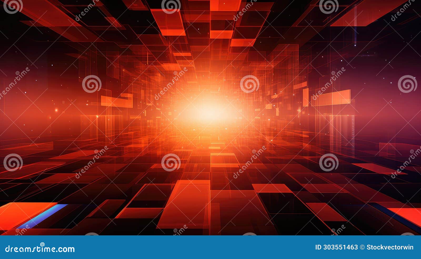 Innovation Gradient Technology Background Stock Illustration ...