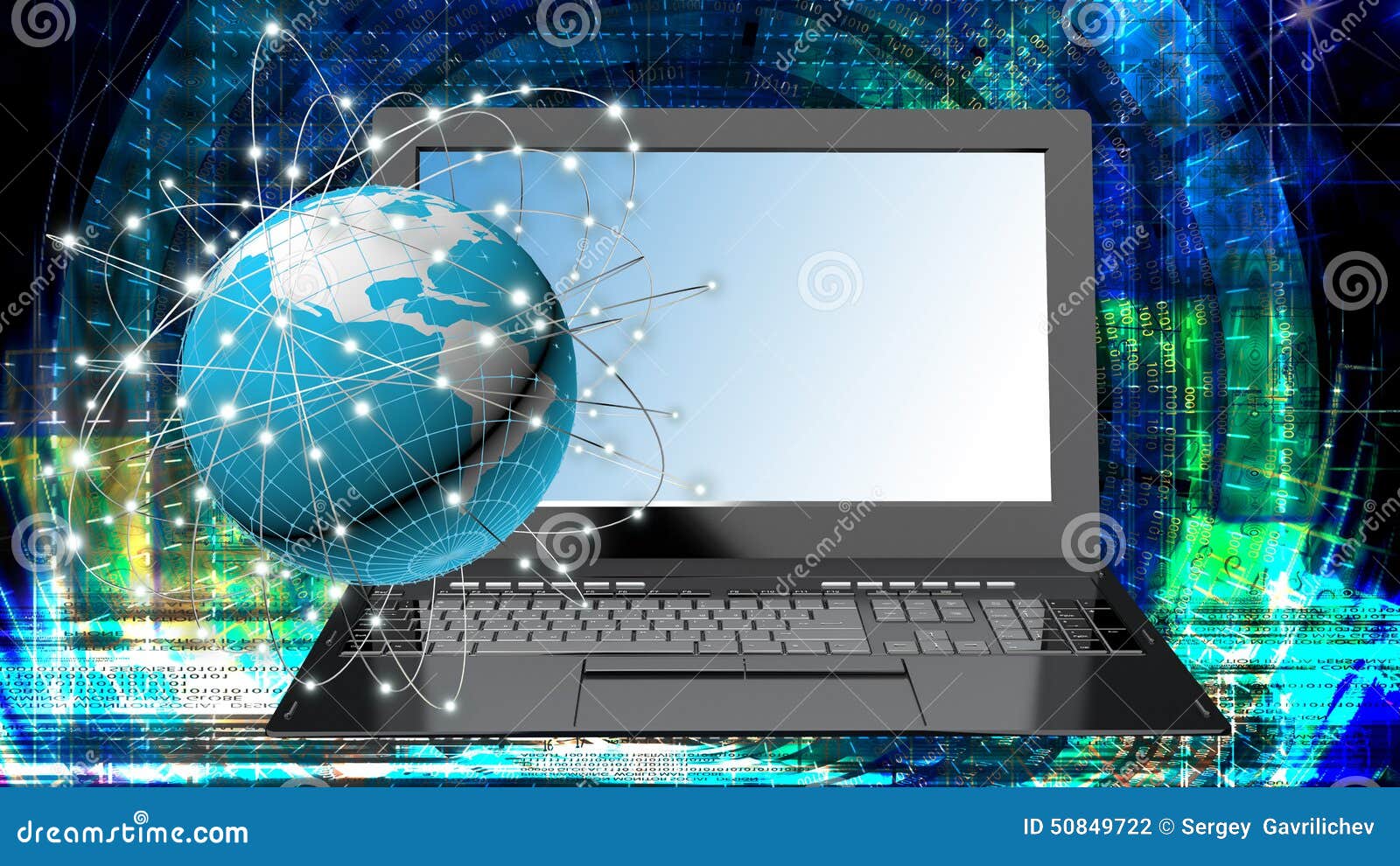 Innovation High Speed Laptop for Global Internet Technology Stock ...