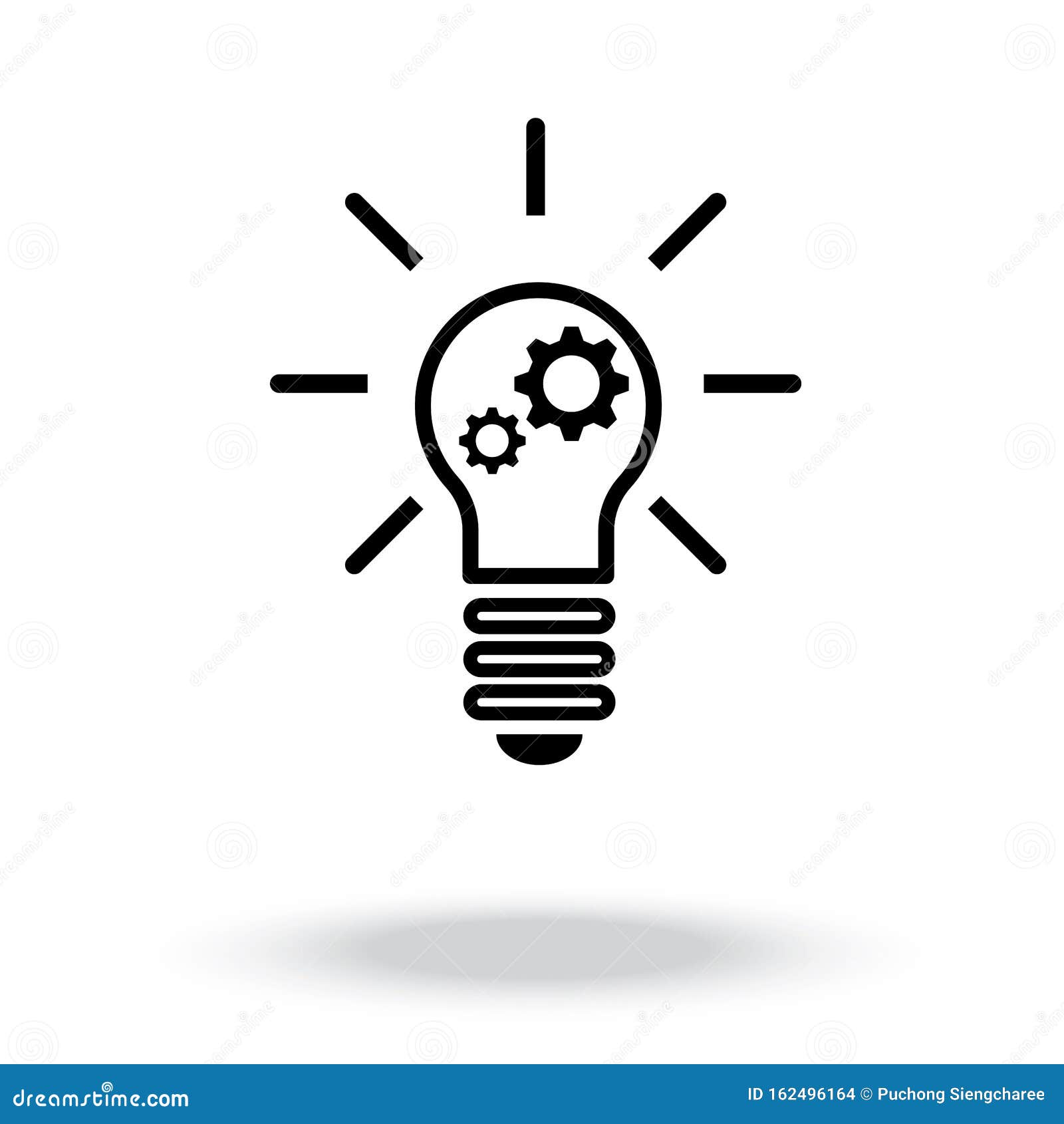 Innovation Icon.idea Icon Vector.power Icon Stock Vector - Illustration ...