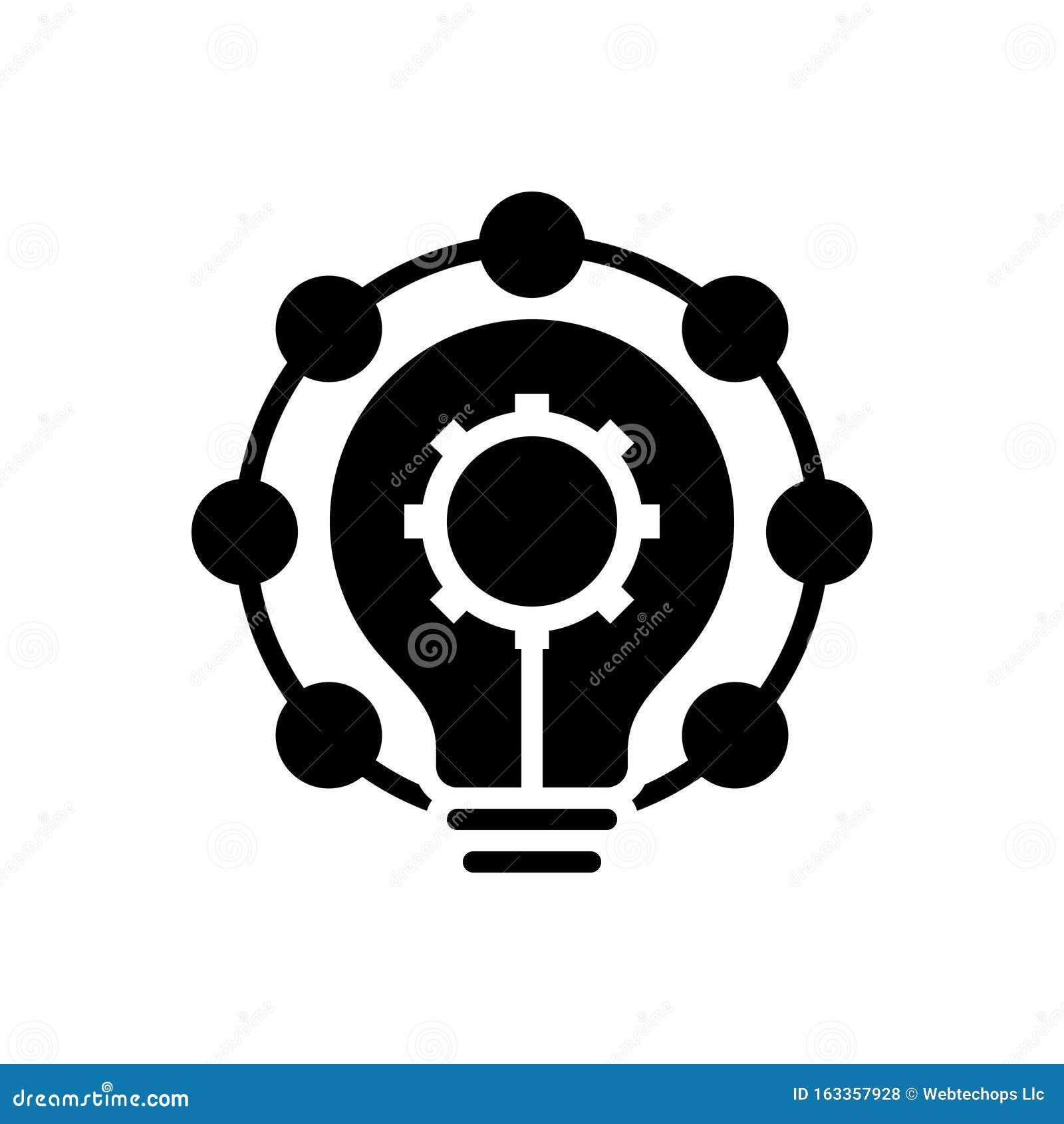 New Logo. Novelty Icon. Yellow Star Or Flower With Letters. Cartoon ...