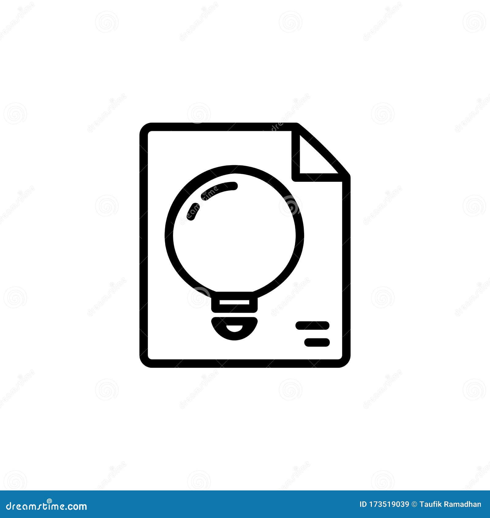 Innovation Icon. Online Learning Icon. Perfect for Application, Web ...