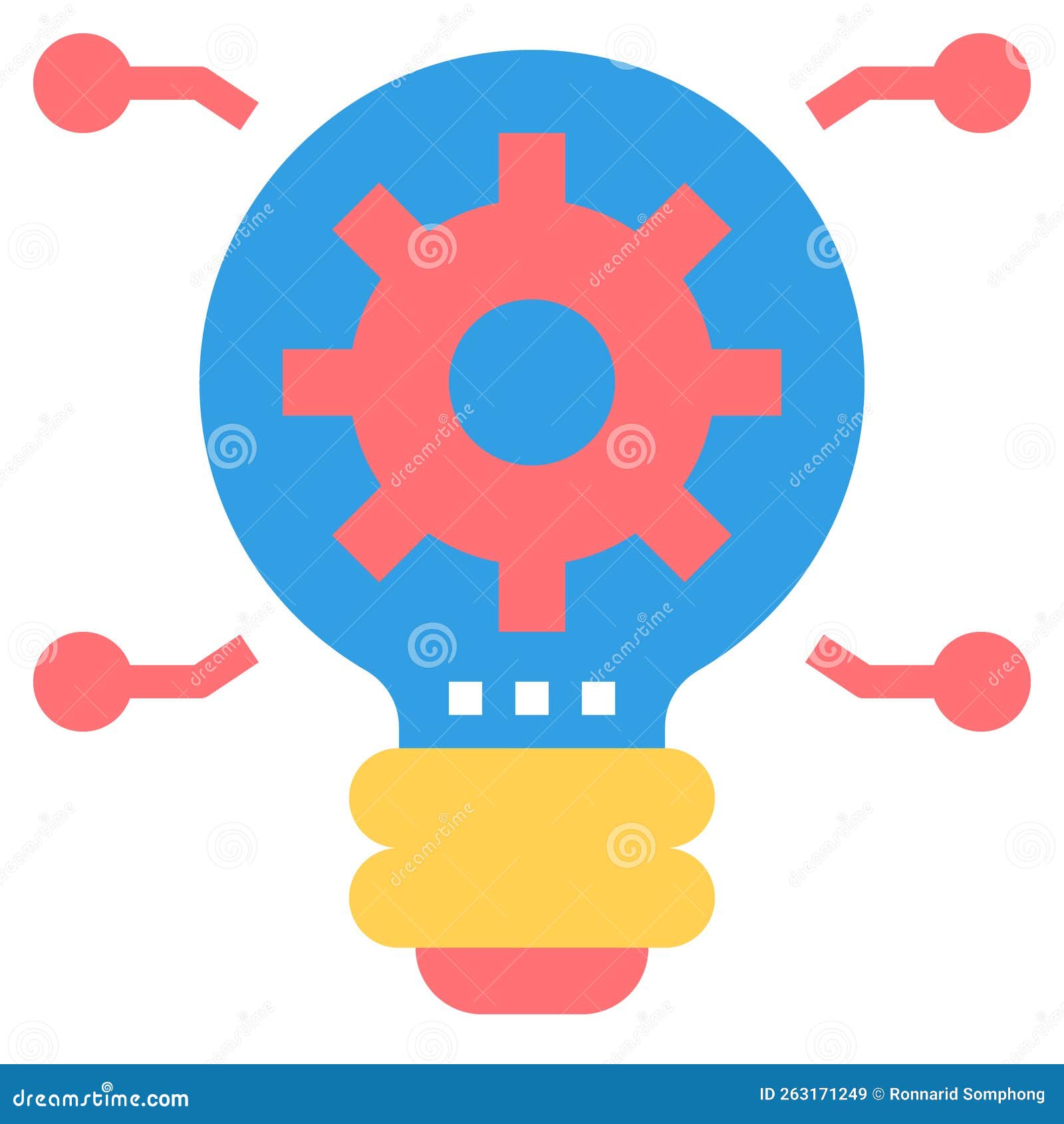 INNOVATION ICON SYMBOL VECTOR Stock Vector - Illustration of bulb ...