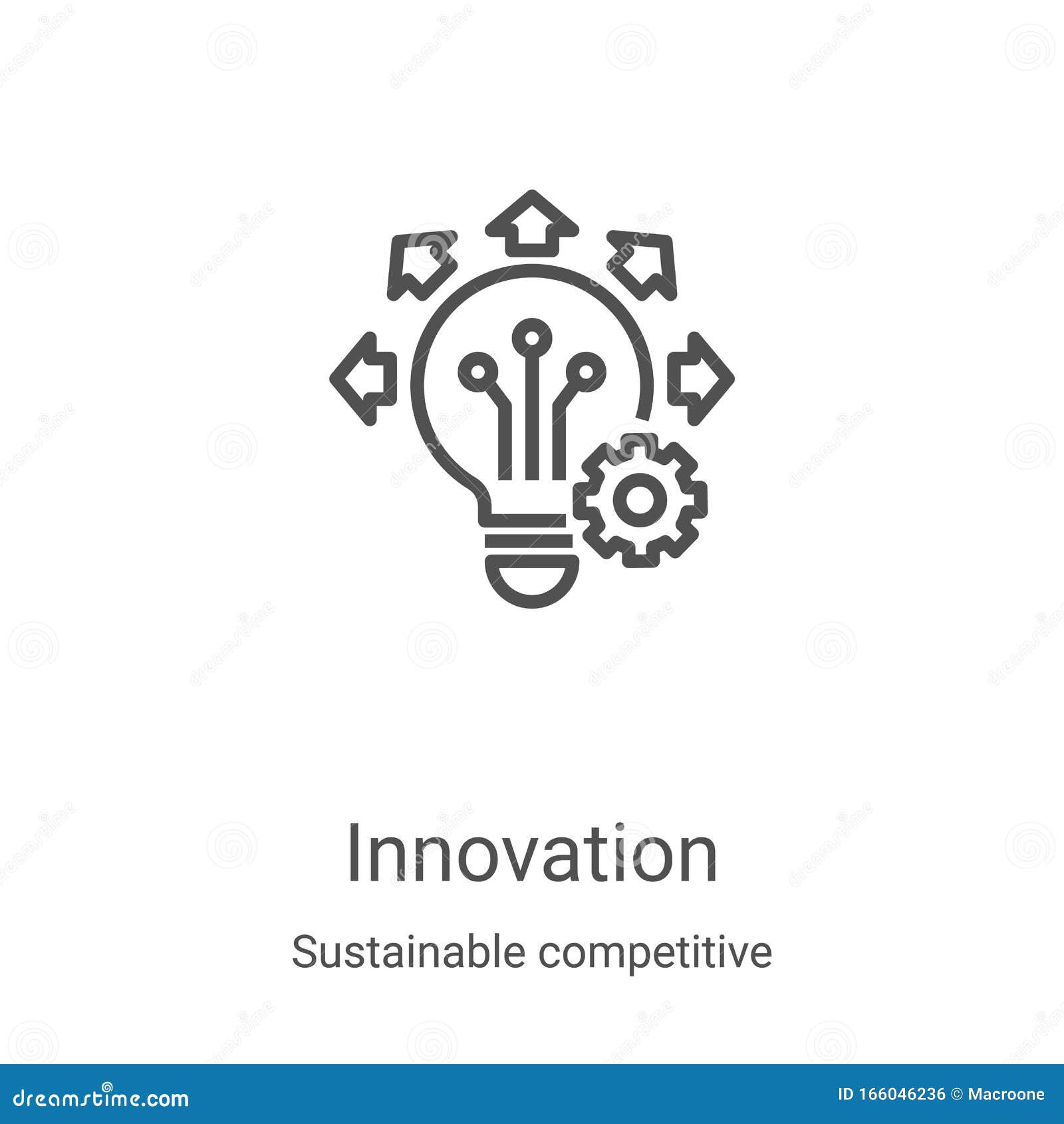 Innovation Icon Vector from Sustainable Competitive Advantage ... Innovation Icon Vector from Sustainable Competitive Advantage ...