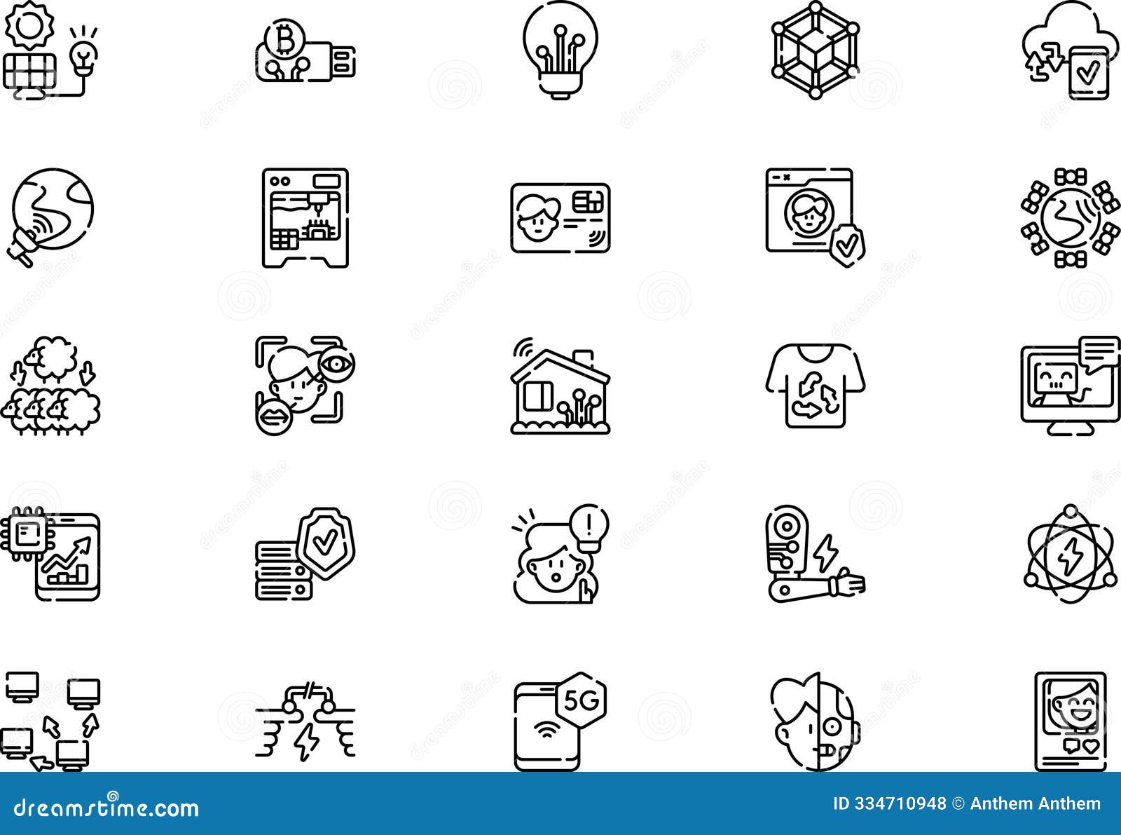 Innovation Icons Collection is a Vector Illustration with Editable ...