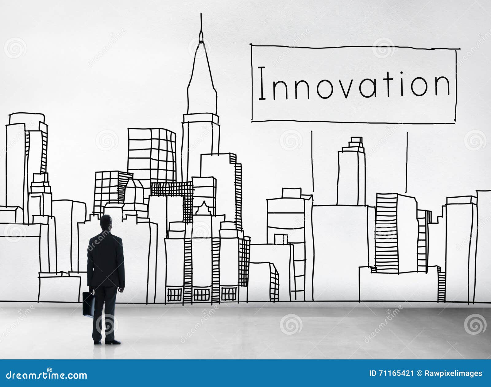 Innovation Innovate Invention Development Design Concept Stock Image ...