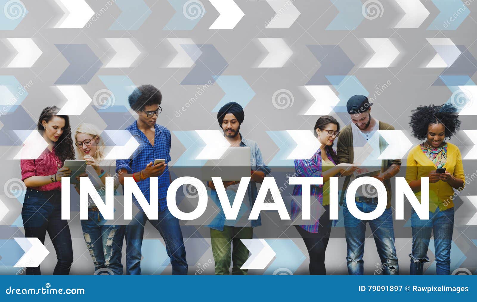 Innovation Innovate Invention Development Design Concept Stock Image ...