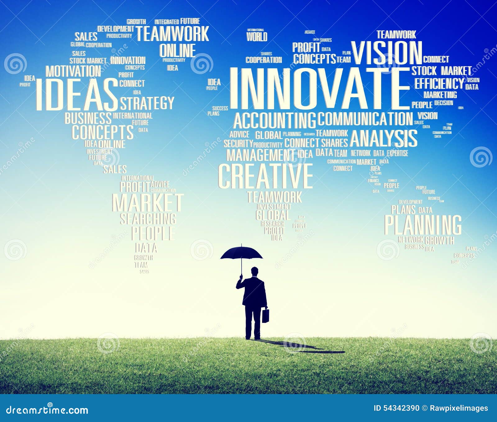 Innovation Inspiration Creativity Ideas Progress Innovate Concept Stock ...