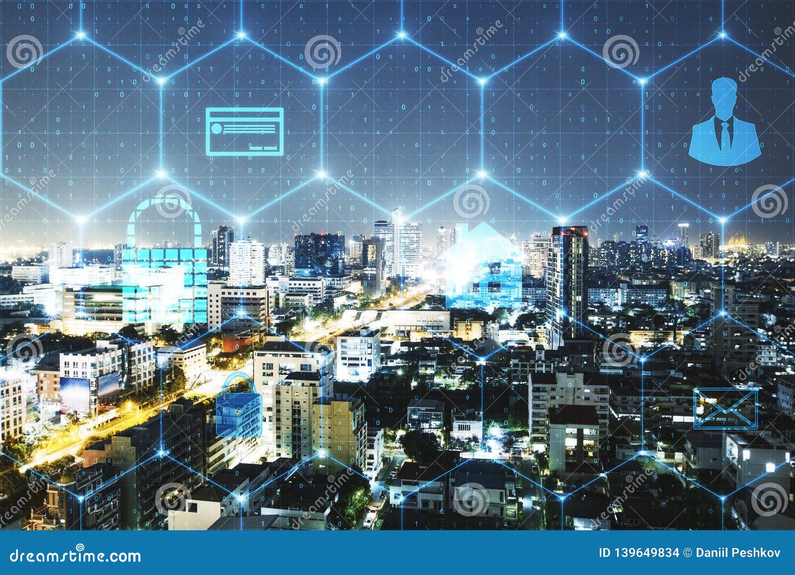 Innovation and Internet Concept Stock Illustration - Illustration of ...