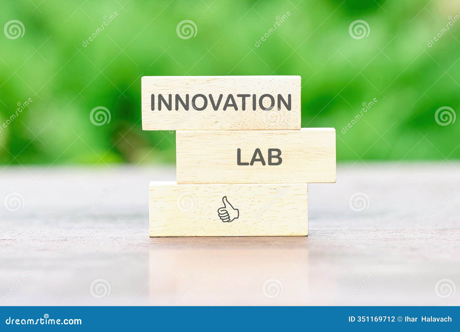 Innovation Lab Blocks Symbolize Creativity and Collaboration in a ...