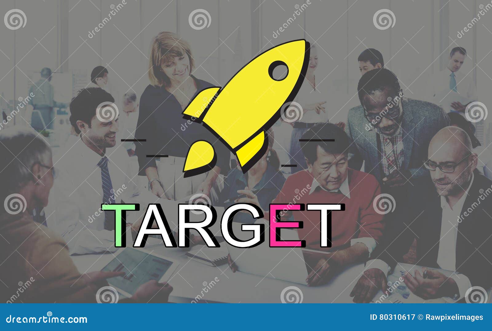 Innovation Launch Successful New Start Graphic Concept Stock Image ...