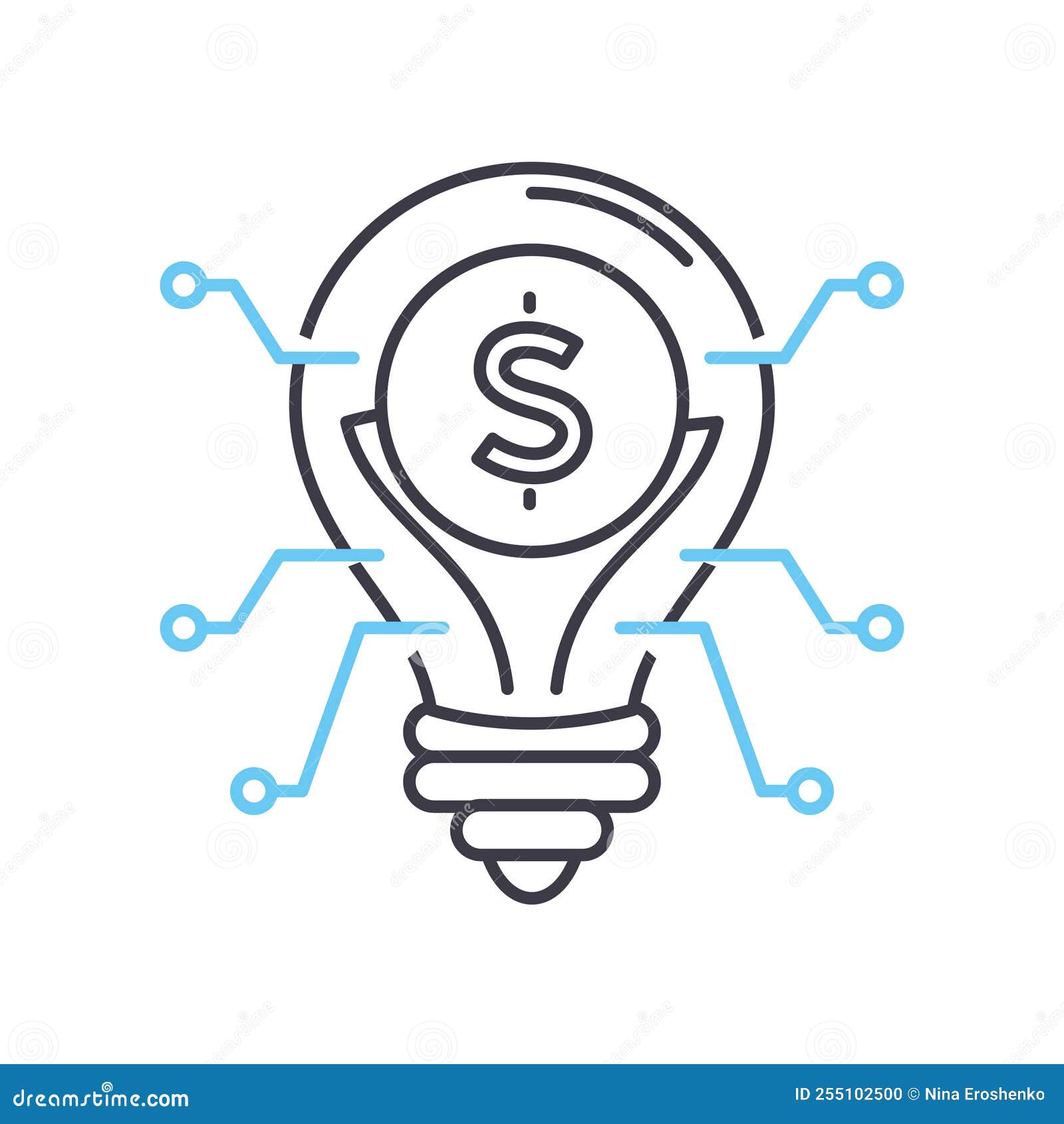 Innovation Line Icon, Outline Symbol, Vector Illustration, Concept Sign ...