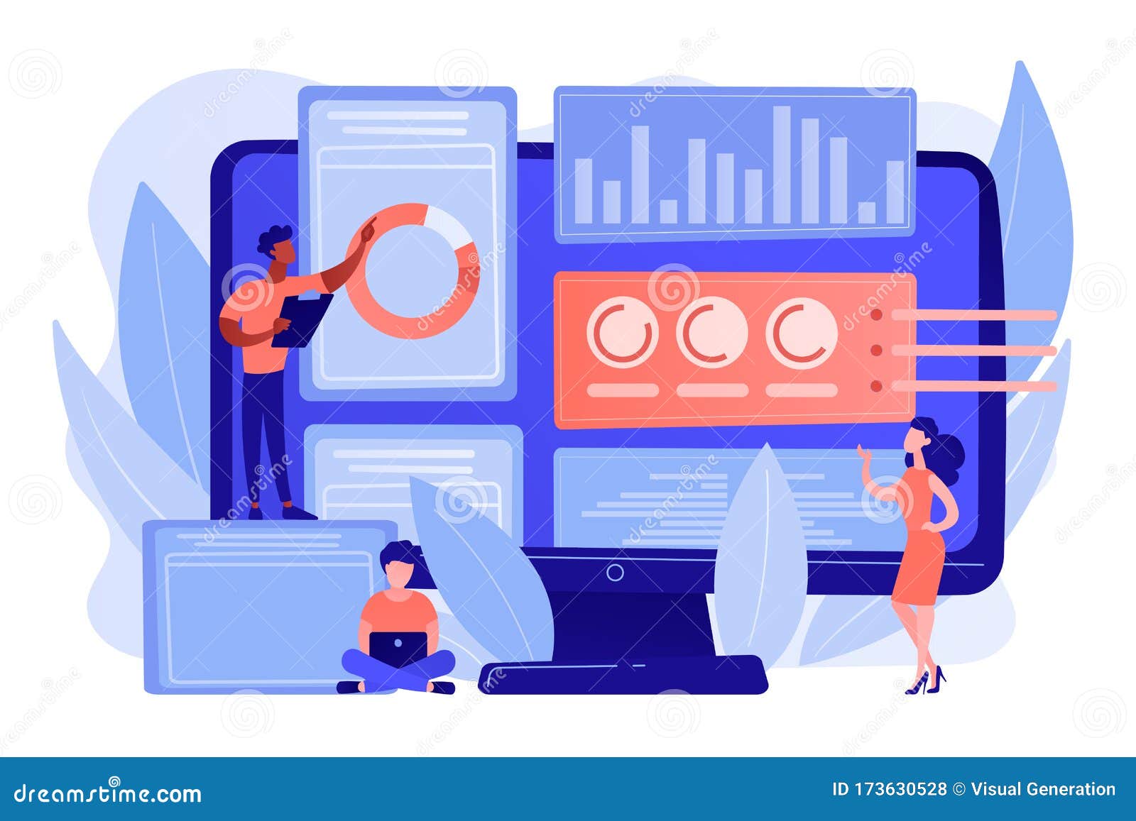 Innovation Management Software Concept Vector Illustration. Stock ...