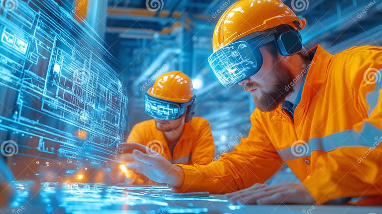 Innovation in Manufacturing Using Virtual Reality Technology Stock ...