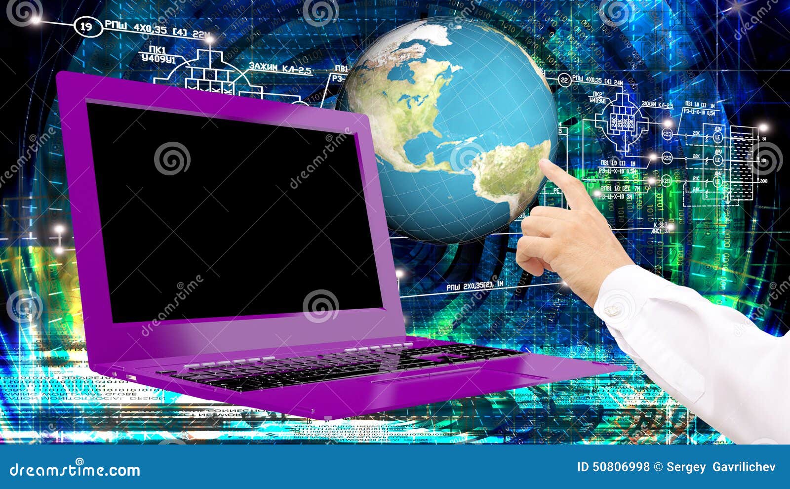 Innovation Modern Engineering Computer Technology Stock Photo - Image ...