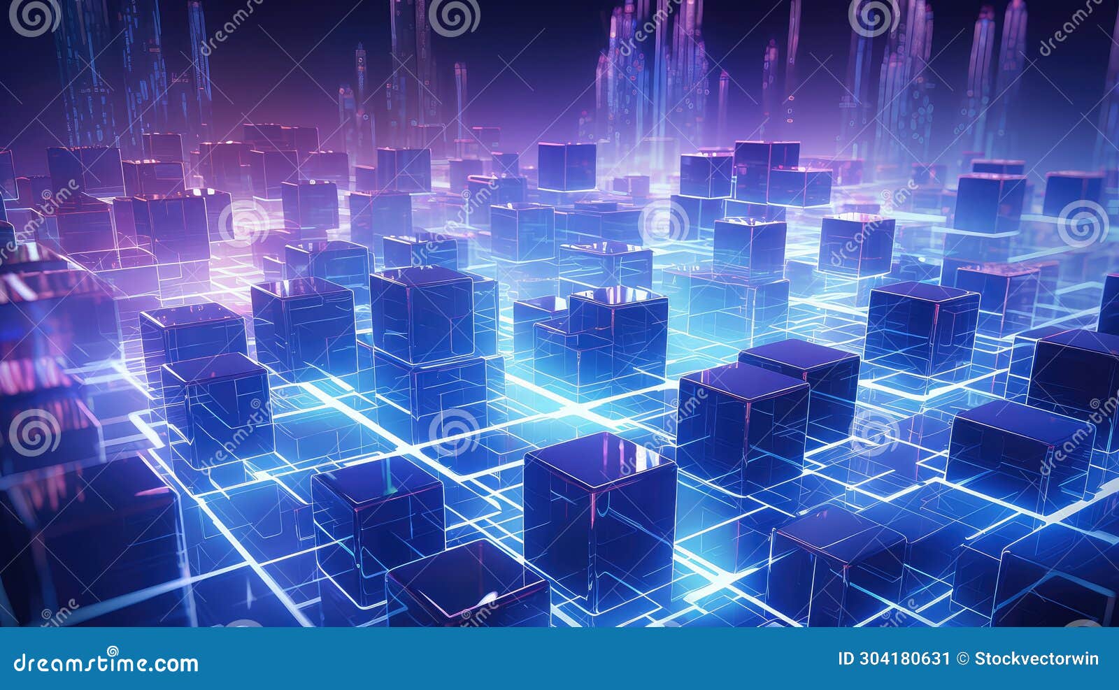 Innovation Motion Tech Background Stock Illustration - Illustration of ...