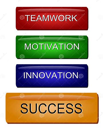 Innovation Motivation Success Stock Illustration - Illustration of ...