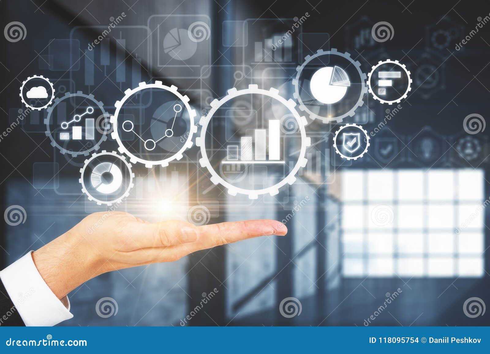 Innovation and Network Concept Stock Photo - Image of diagram, exposure ...
