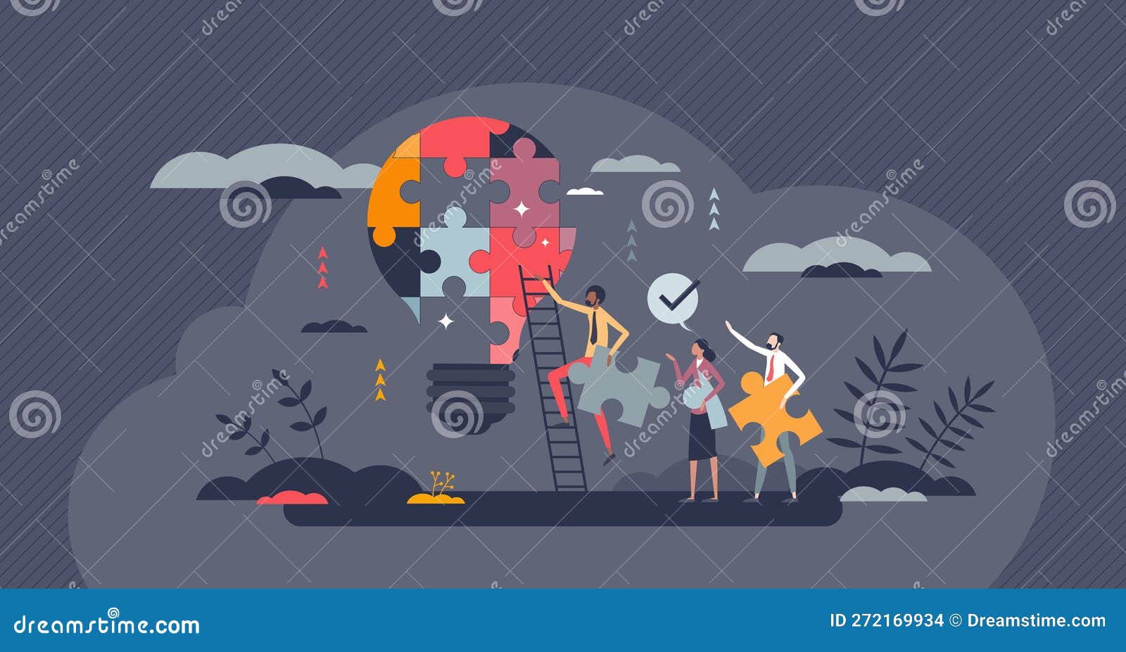 Innovation and New Idea Generation with Creative Teamwork Tiny Person ...