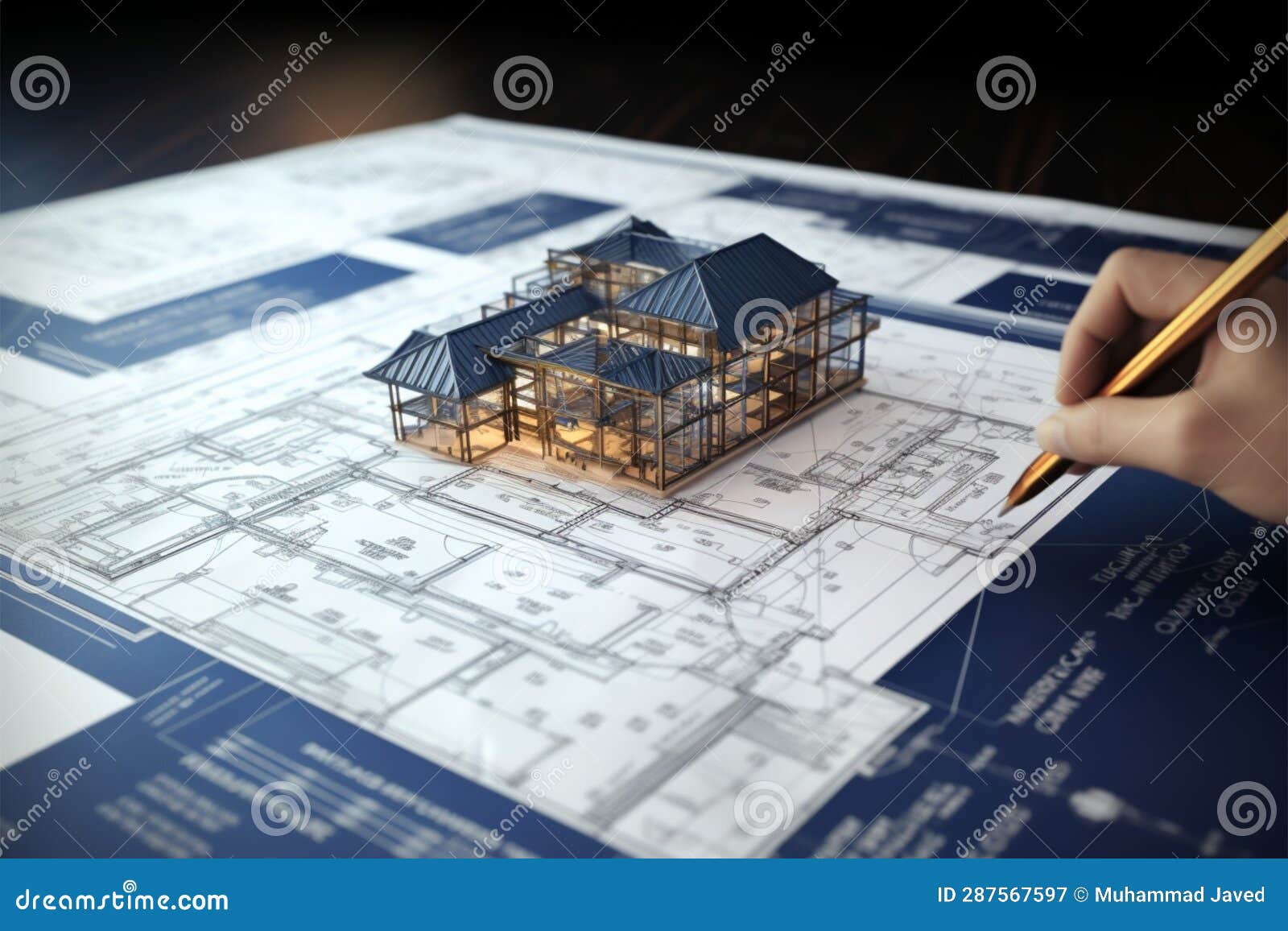 Innovation in Progress Project Blueprint Design Unfolds As Designers ...