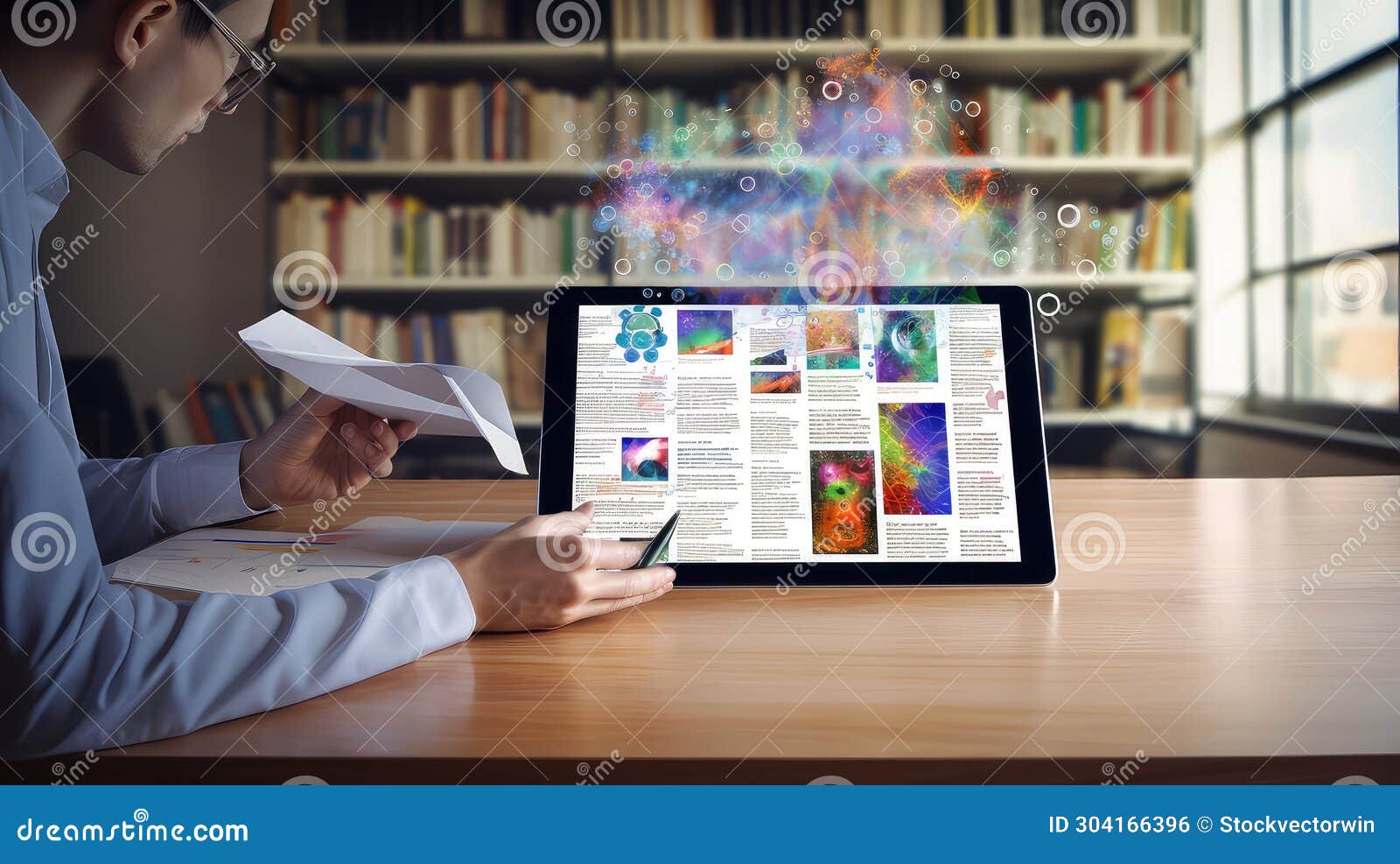 Innovation Science Internet Background Stock Illustration ...