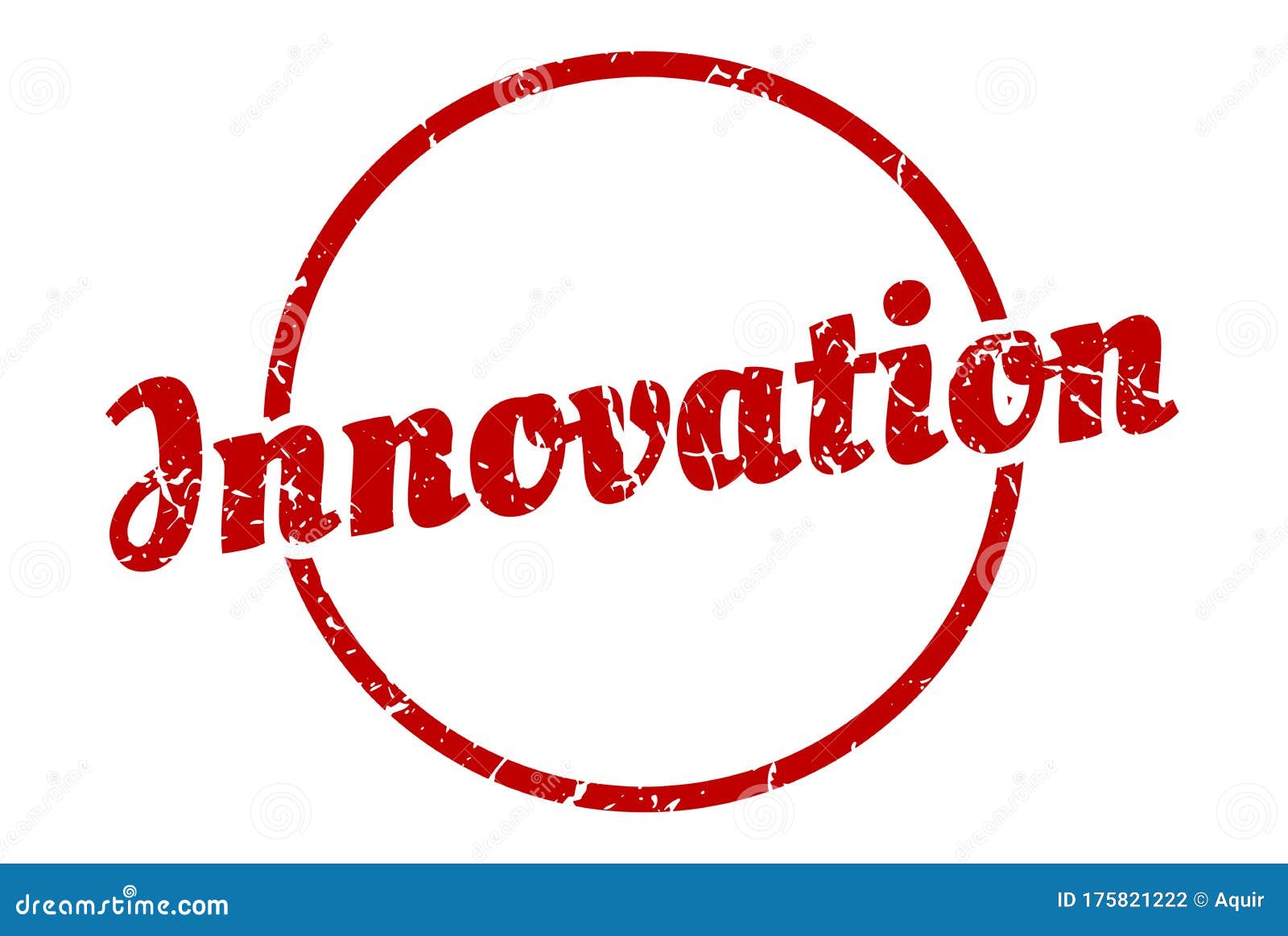 Innovation Sign. Innovation Round Vintage Stamp Stock Vector ...